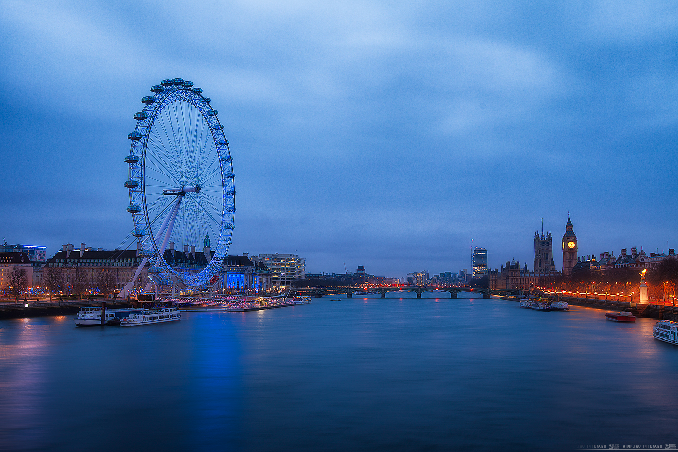 Blue morning in London - HDRshooter