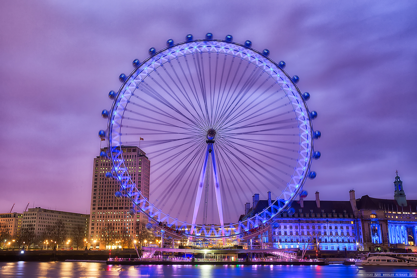 The London Eye in the morning - HDRshooter