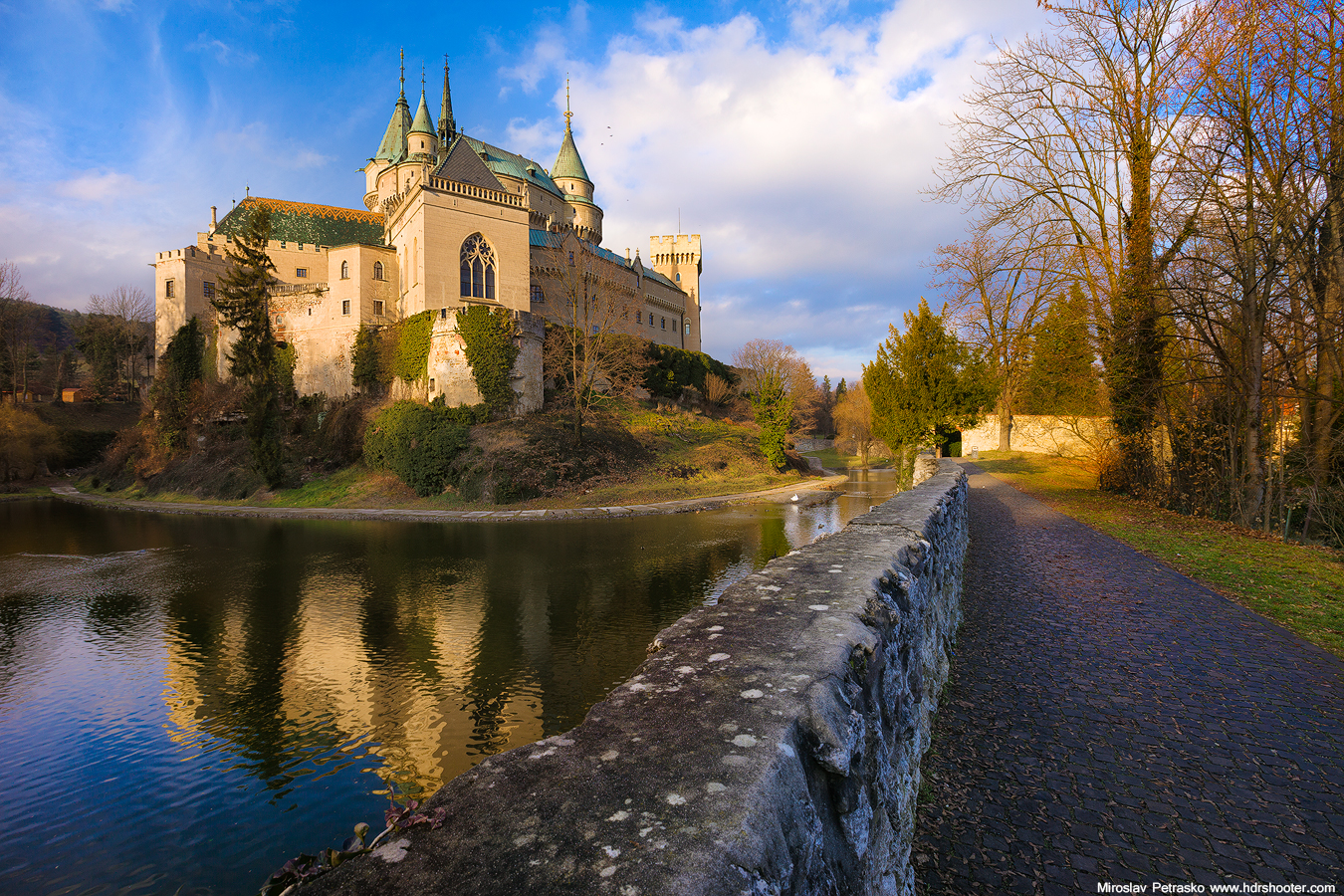 Winter's day in Bojnice - HDRshooter