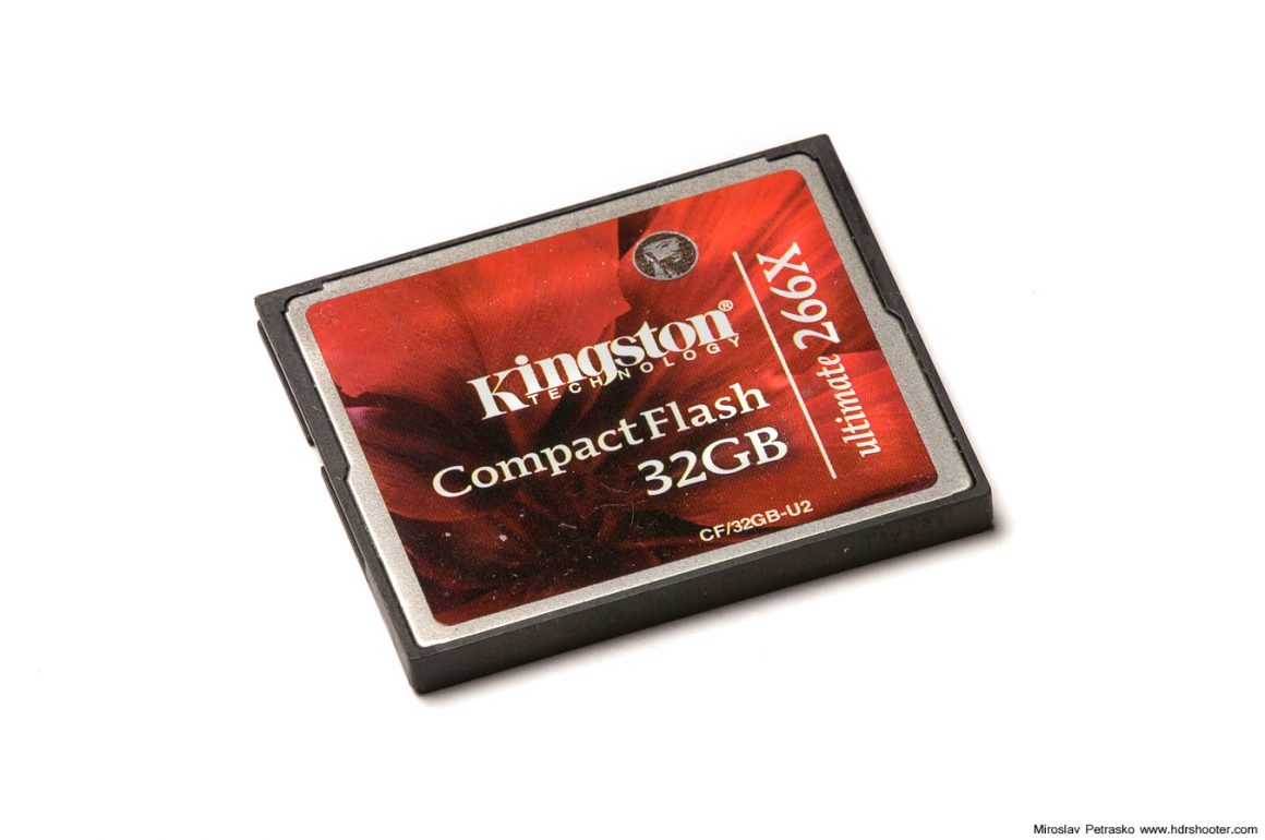 Kingston Compact flash cards - review - HDRshooter