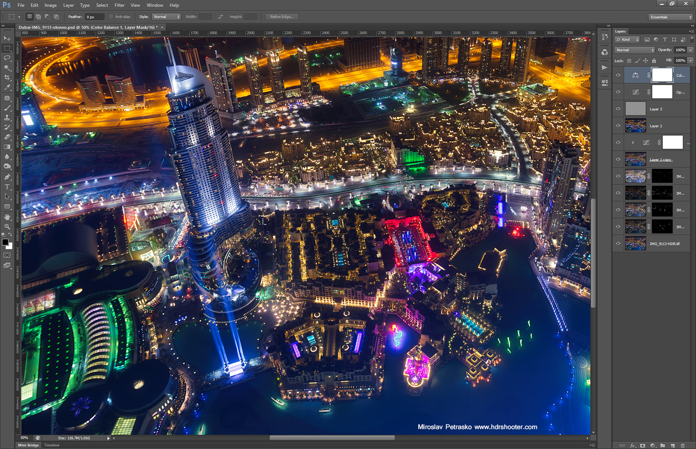Very high up - process - HDRshooter