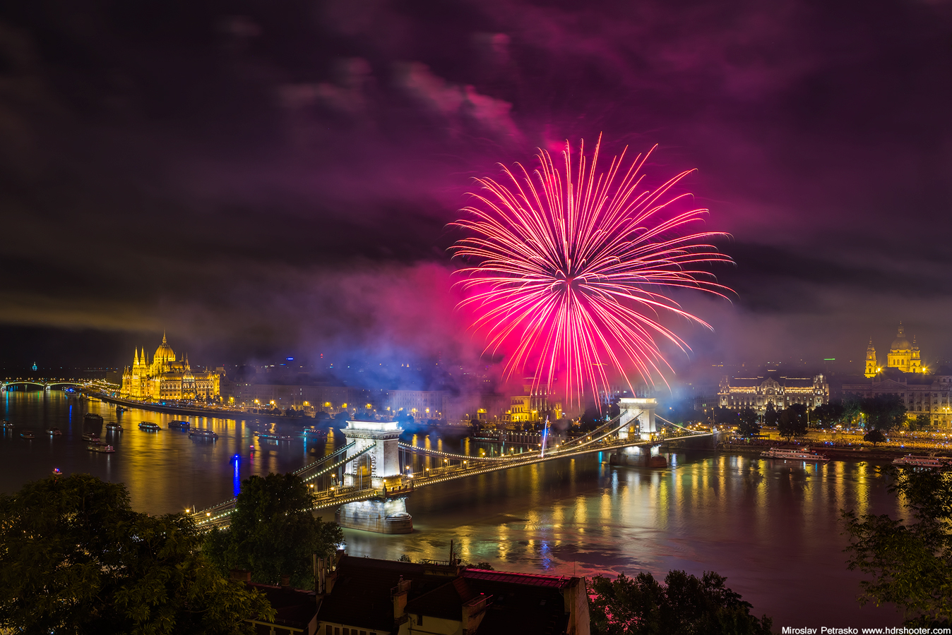 Budapest night wallpapers in 4K - HDRshooter