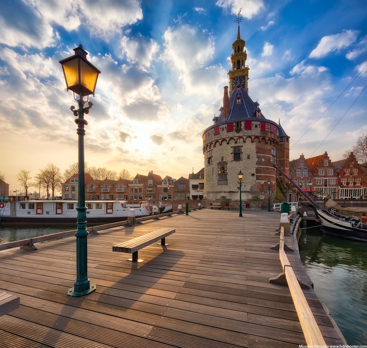 Early spring day in Hoorn, Netherlands - HDRshooter