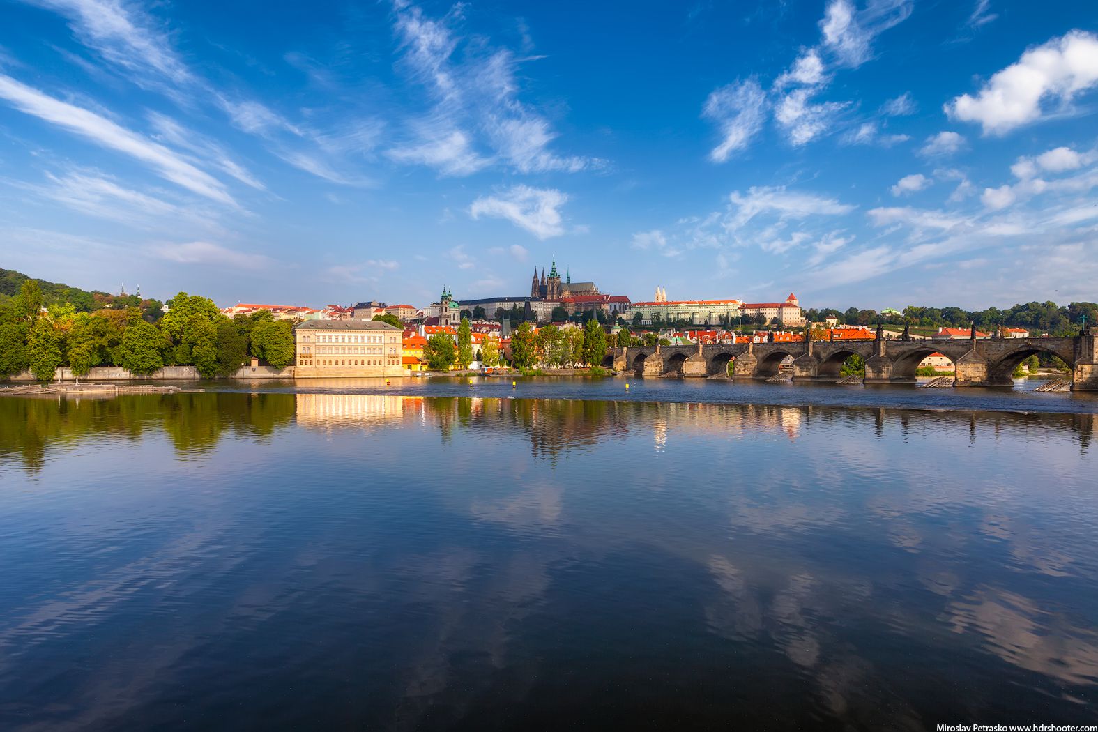 Prague center during a calm morning - HDRshooter