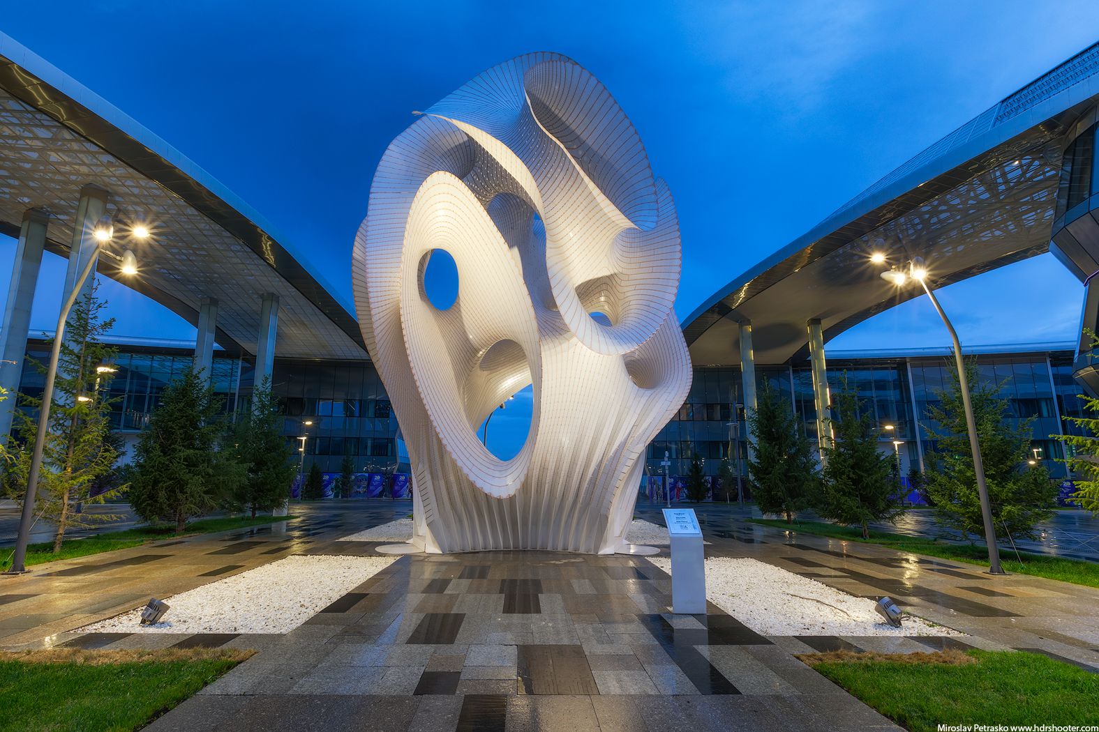 Abstract monument, Astana, Kazakhstan - HDRshooter