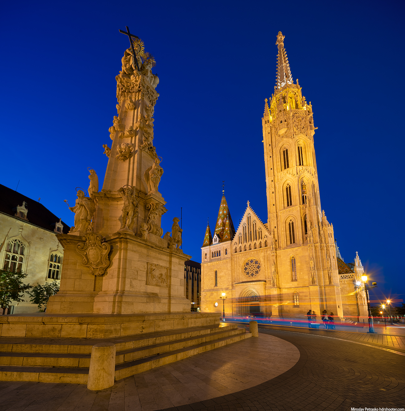 Under the Matthias church tower, Budapest - HDRshooter