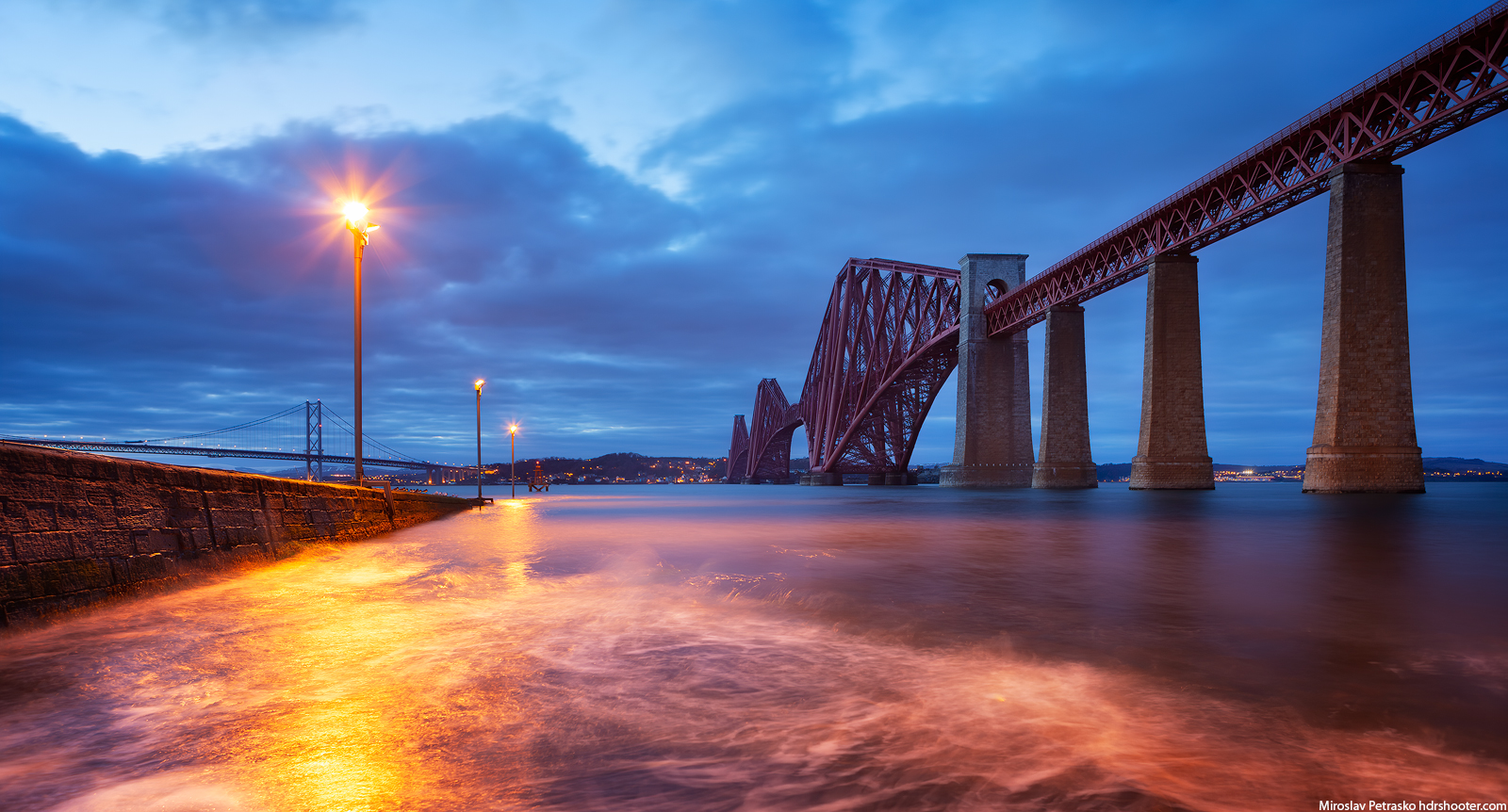 Forth rail bridge, Edinburgh, Scotland - HDRshooter
