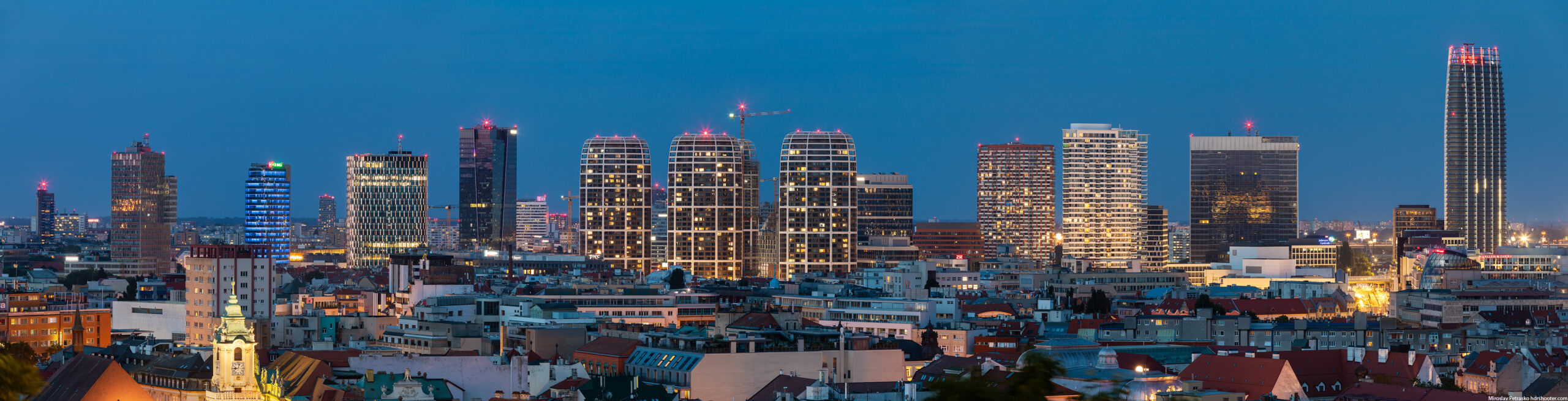 New skyline of Bratislava - HDRshooter